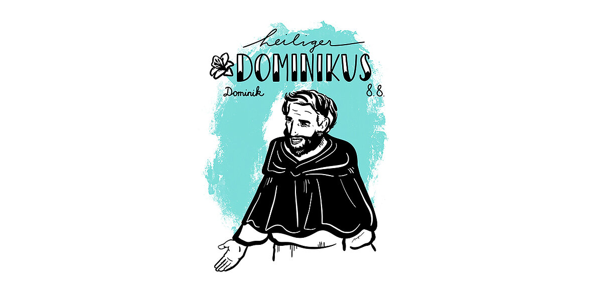Der heilige Dominikus ist ein fröhlicher Heiliger. - Der SONNTAG